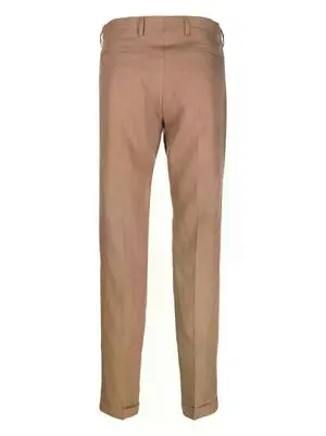 Paul Smith Pressed Crease Linen Trousers