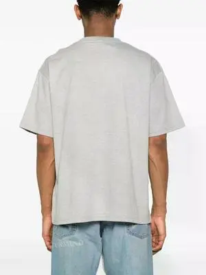 Gcds Logo-patch Cotton T-shirt