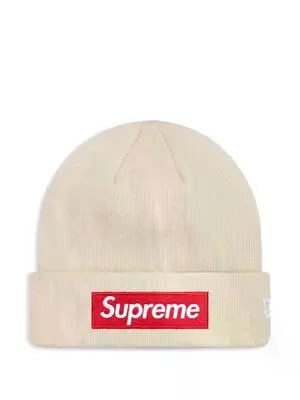 Supreme X New Era Box Logo Beanie - Neutrals