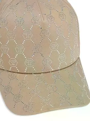 Philipp Plein Crystal-embellished Baseball Cap