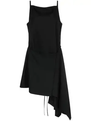 JUUN.J Asymmetrical Hem Sleeveless Minidress