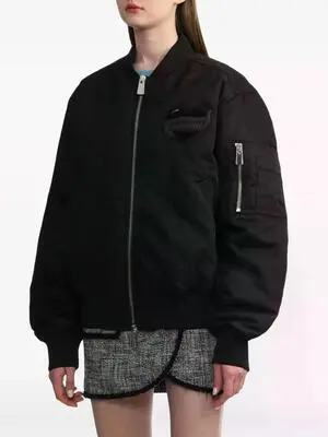 CHARLES JEFFREY Logo-appliqué Bomber Jacket
