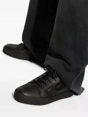 GIUSEPPE ZANOTTI Frankie Double-zip Low-top Sneakers