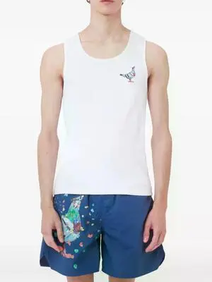 JW Anderson Pigeon Graphic Jersey Tank Top