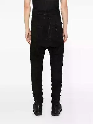 Boris Bidjan Saberi Moulded Drop-crotch Jeans
