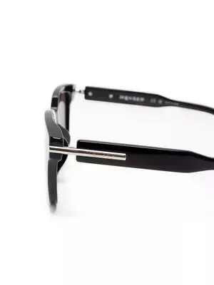 Alexander McQueen Square Frame Sunglasses - Black