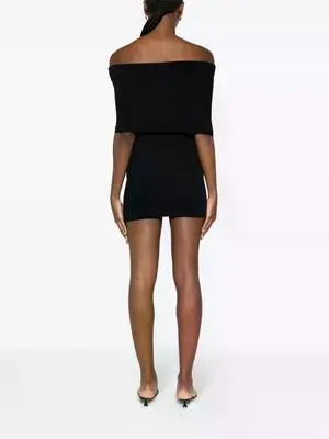 Wardrobe.NYC Off-shoulder Bodycon Mini Dress