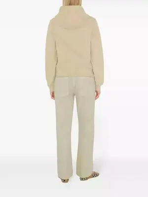Burberry Check Label Zip Hoodie