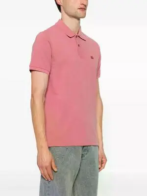C.P. COMPANY Logo-embroidered Polo Shirt