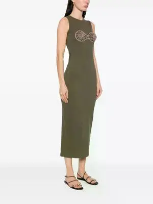 Magda Butrym Ribbed Midi Dress