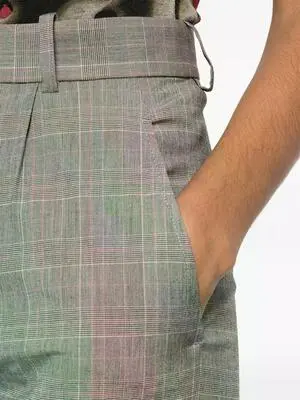 VIVIENNE WESTWOOD Prince Of Wales Check Flared Trousers