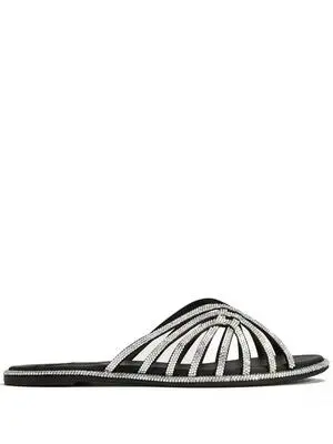 LE SILLA Embrace Sandals With Crystal Embellishments - Black