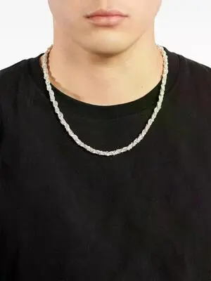 Emanuele Bicocchi Sterling Rope Chain Necklace