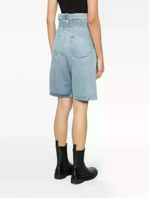AGOLDE Reworked 90s Wide Leg Denim Shorts
