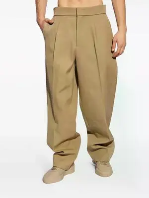 Fear Of God Logo Patch Virgin Wool Trousers