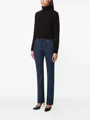 Nina Ricci Embellished Wool-blend Jumper