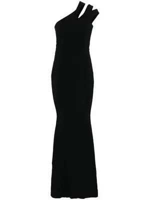 CRISTALLINI Victoria Maxi Dress - Black