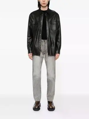 PRIVATE STOCK LABS Greenwich Jeans In Washed Denim
