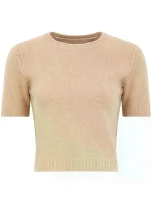 MAISON MARGIELA Cropped Wool Jumper