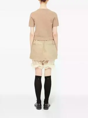 MAISON MARGIELA Cropped Wool Jumper