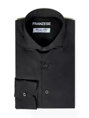 FRANZESE COLLECTION Cotton Shirt - Black
