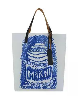 Marni Logo-print Tote Bag