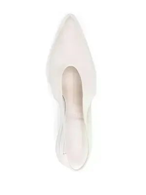 Calvin Klein 70mm Slingback Leather Pumps