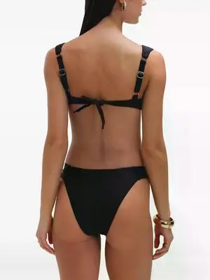 NOIRE SWIMWEAR Ruched Balconette Bikini