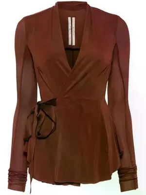 Rick Owens Hollywood Wrap Jacket