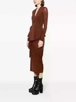 Rick Owens Hollywood Wrap Jacket