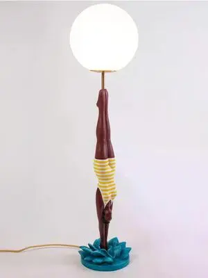 SELETTI Lady Diver Table Lamp - Multicolour