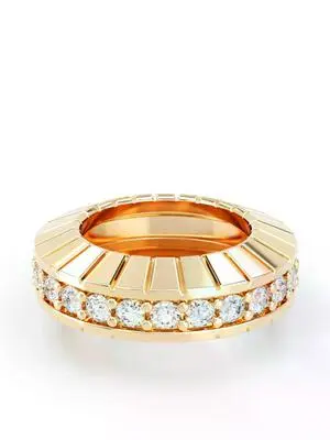 LOEV 14kt Yellow Gold Diamond Eternity Bracelet - Brown