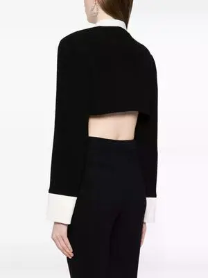 KIMHEKIM Two-tone Cropped Jacket