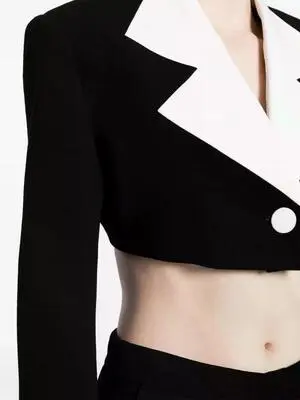 KIMHEKIM Two-tone Cropped Jacket