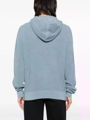 Aspesi Knitted Zip-up Hooded Jacket