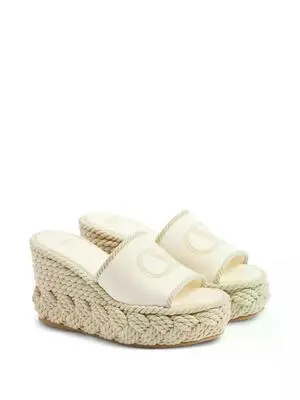 Valentino Garavani Vlogo Wedge Slides