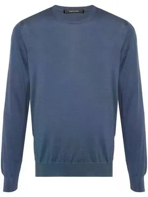Tagliatore Trimmed Sweaters For Men