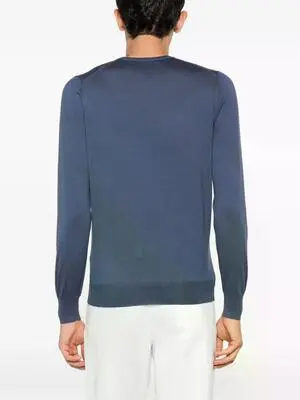 Tagliatore Crew Neck Fine Knit Jumper