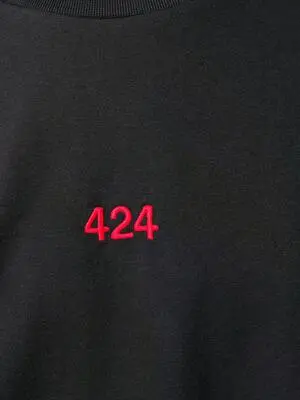 424 Logo-embroidered Short-sleeved T-shirt