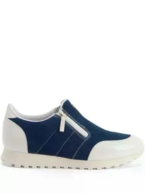 GIUSEPPE ZANOTTI Double-zip Low-top Sneakers - Blue