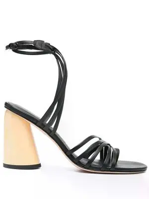 Studio Amelia 90mm Calypso Sandals - Black