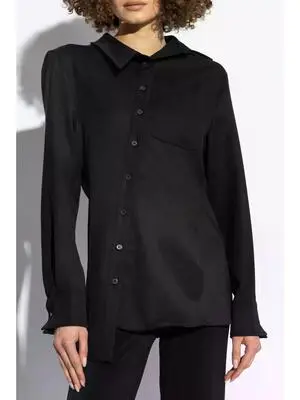 Jacquemus Asymmetric Cotton Shirt