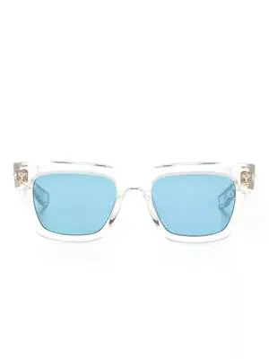 AKONI Pyxis Wayfarer-frame Sunglasses - Neutrals