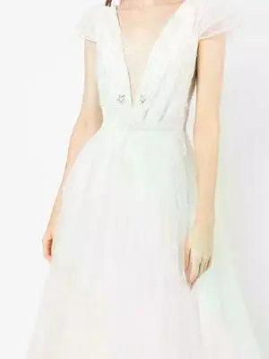 Jenny Packham Charm Sequin-embellished Tulle Gown