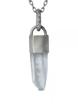 PARTS OF FOUR Sterling Lemurian Quartz Pendant Necklace - Silver