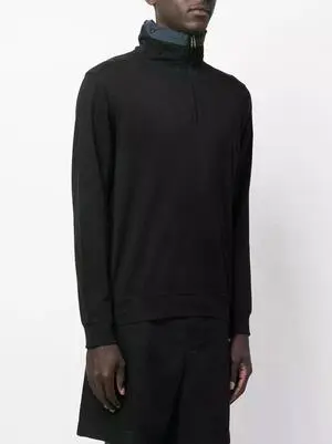 BOSS High-neck Hooded Sweatshirt