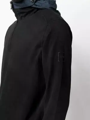 BOSS High-neck Hooded Sweatshirt