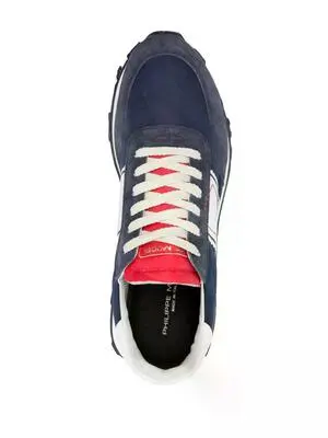 Philippe Model Tour Suede Panelled Sneakers - Blue