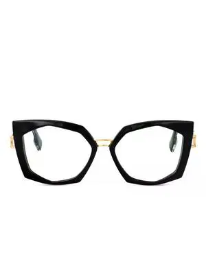 Cazal Logo-print Eyeglasses - Black