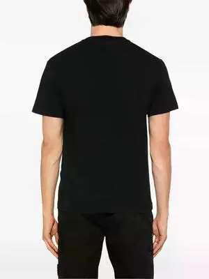 Stone Island Compass-motif T-shirt - Black